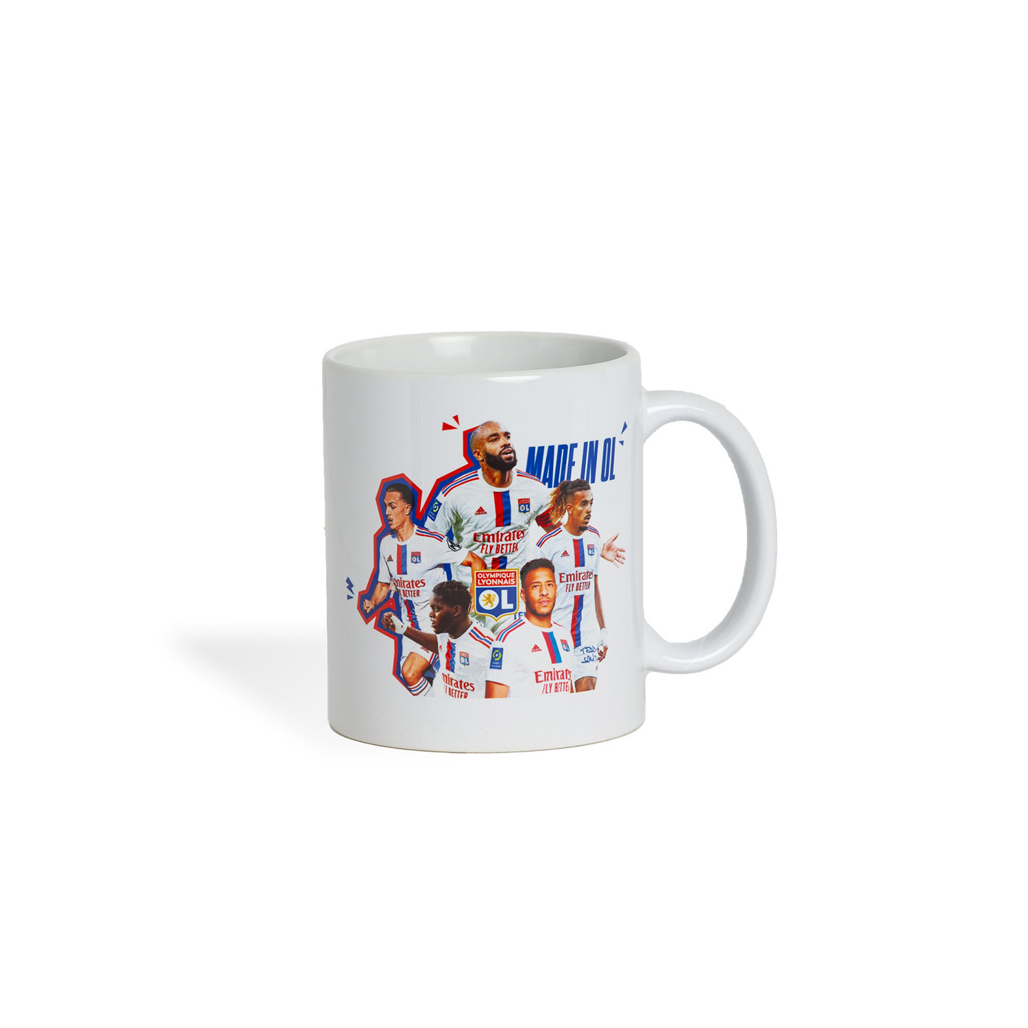 Vaisselles & mugs Olympique Lyonnais : Bols et mugs OL personnalisables ...