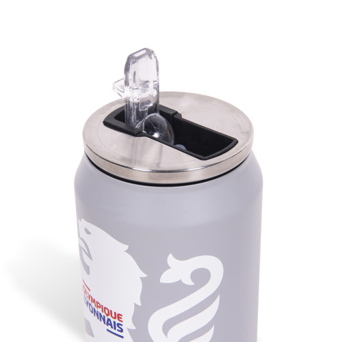 Canette Isotherme Olympique Lyonnais 280ml Grise