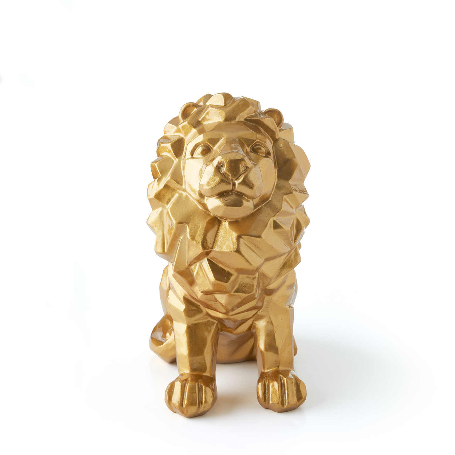 Statuette Lion Or Petit Format - Olympique Lyonnais