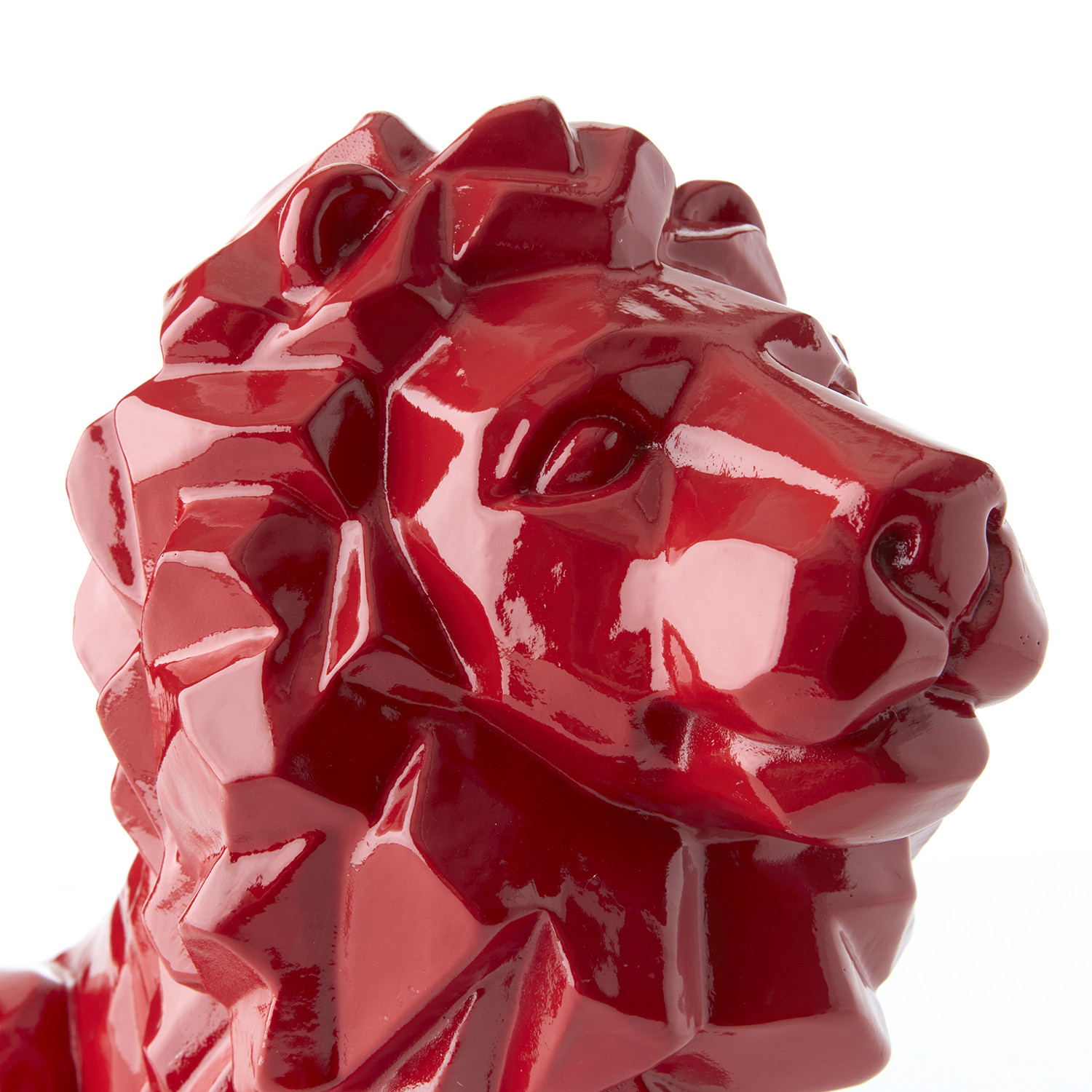 Statuette Lion Rouge Grand Format - Olympique Lyonnais