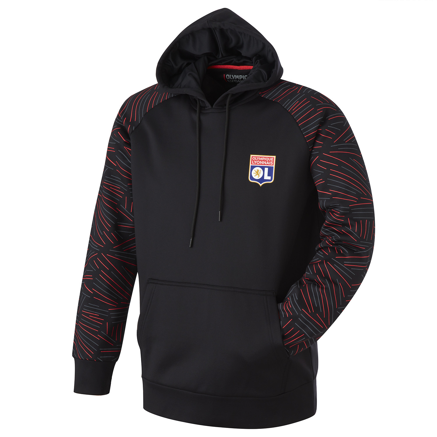 Sweat à capuche Training Impulse Homme - Olympique Lyonnais