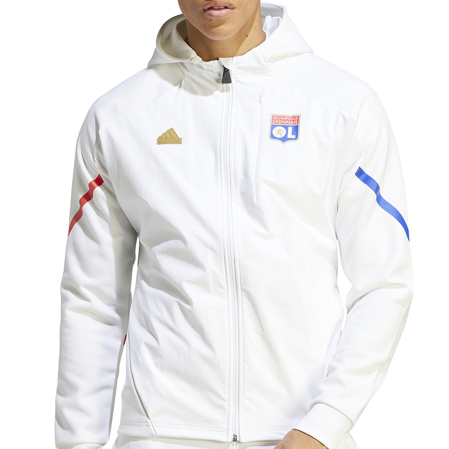 23-24 Unisex Home Hooded Jacket - Olympique Lyonnais