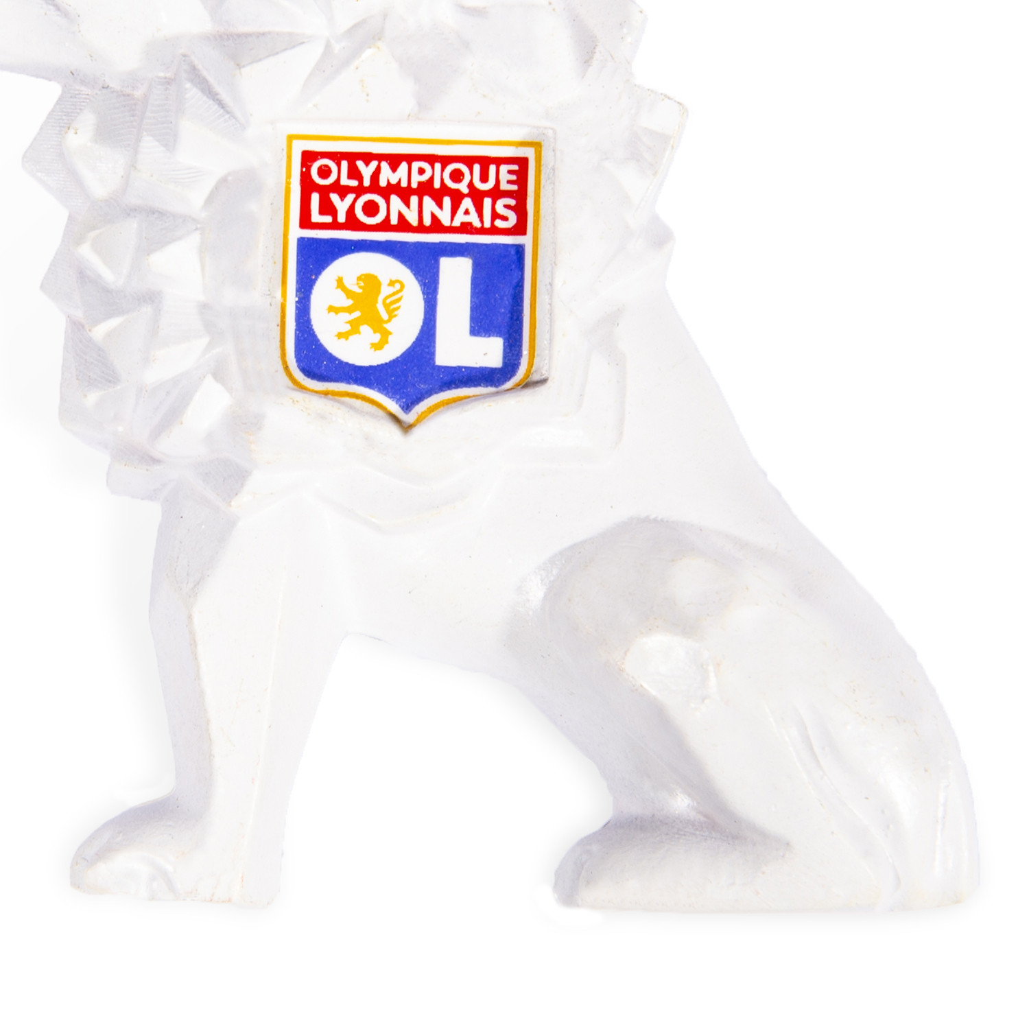 Magnet Lion Blanc - Olympique Lyonnais