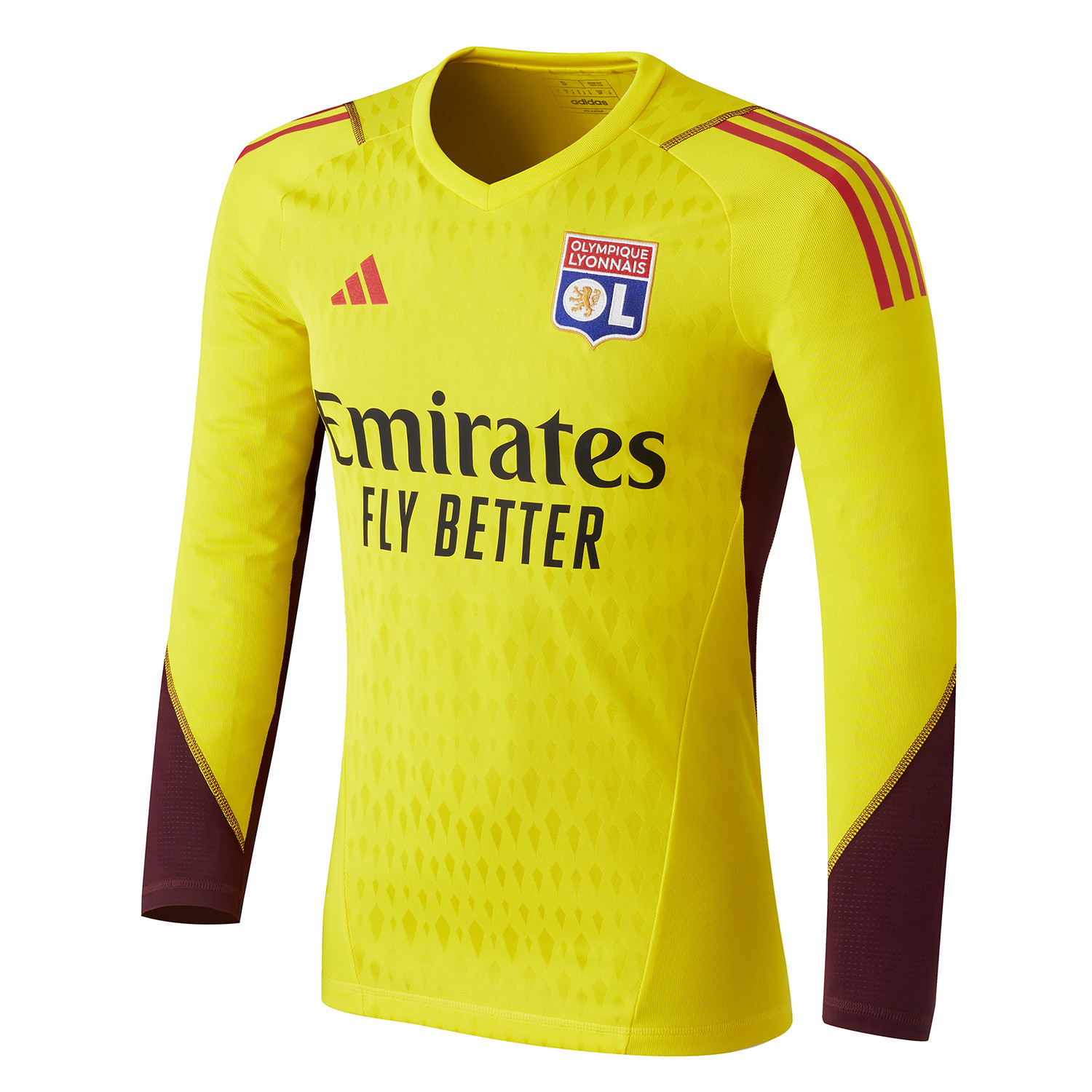 Maillot Gardien Jaune Homme 23-24 - Olympique Lyonnais