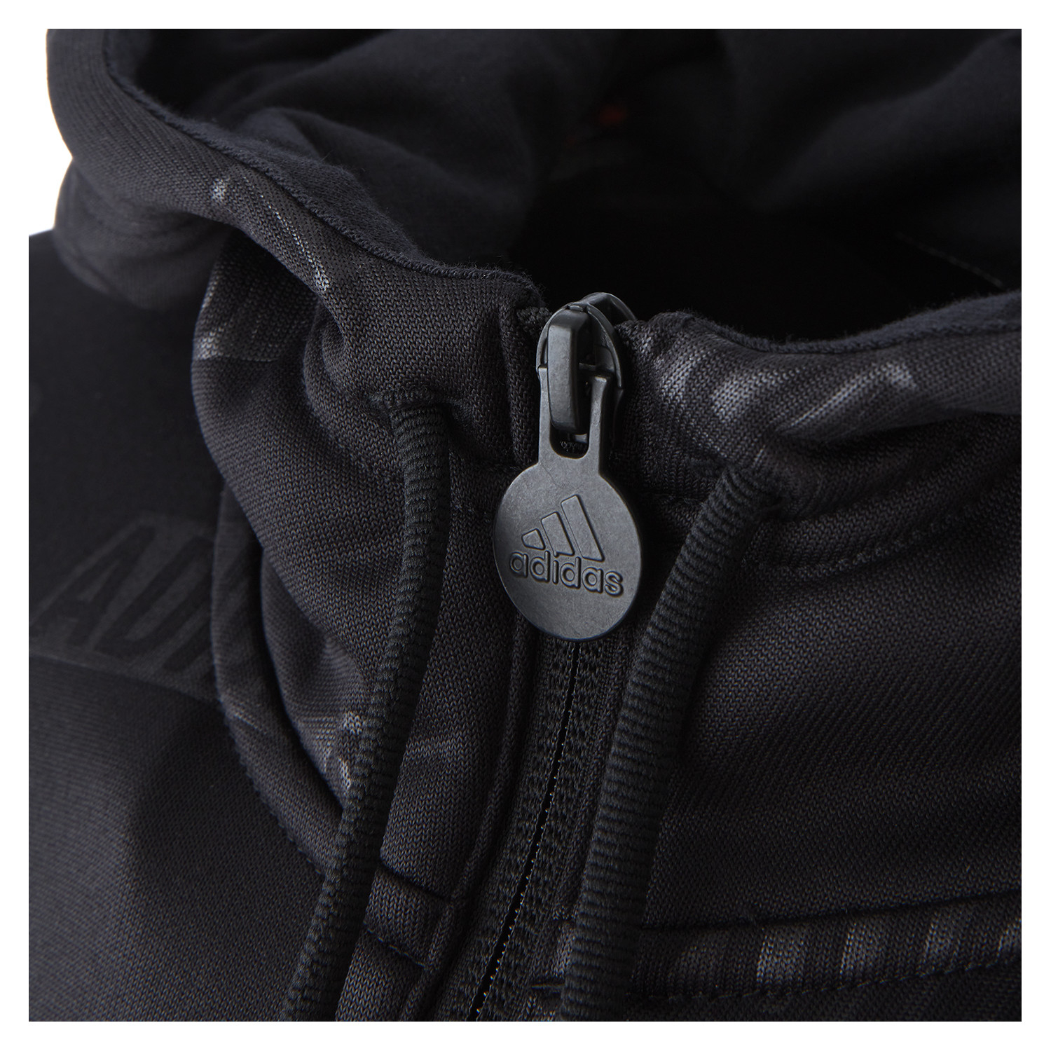 Men's Black BLV Hooded Jacket - Olympique Lyonnais