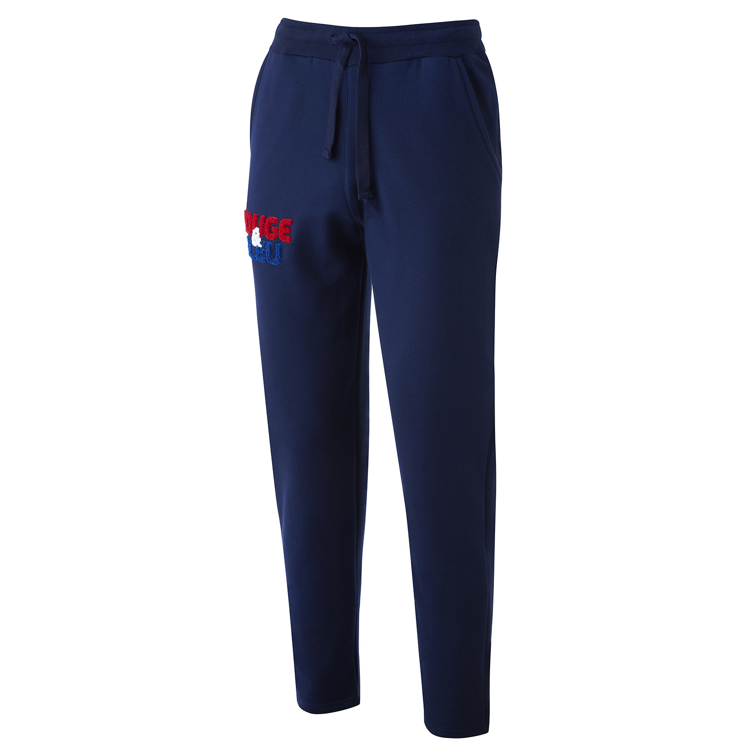 Pantalon de survêtement -Rouge & Bleu- Bleu Marine Mixte - Olympique Lyonnais