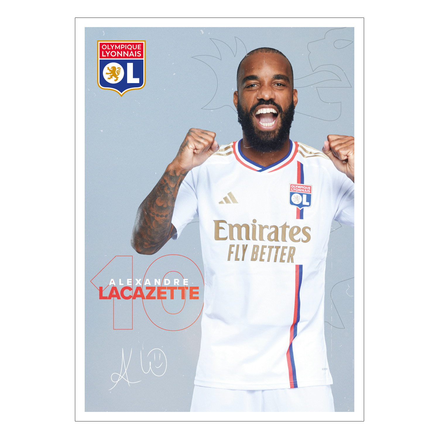 Calendriers, posters et cartes postales de l’Olympique Lyonnais ...