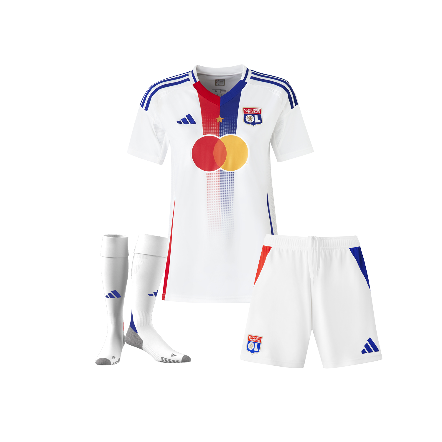 Home kits Olympique Lyonnais