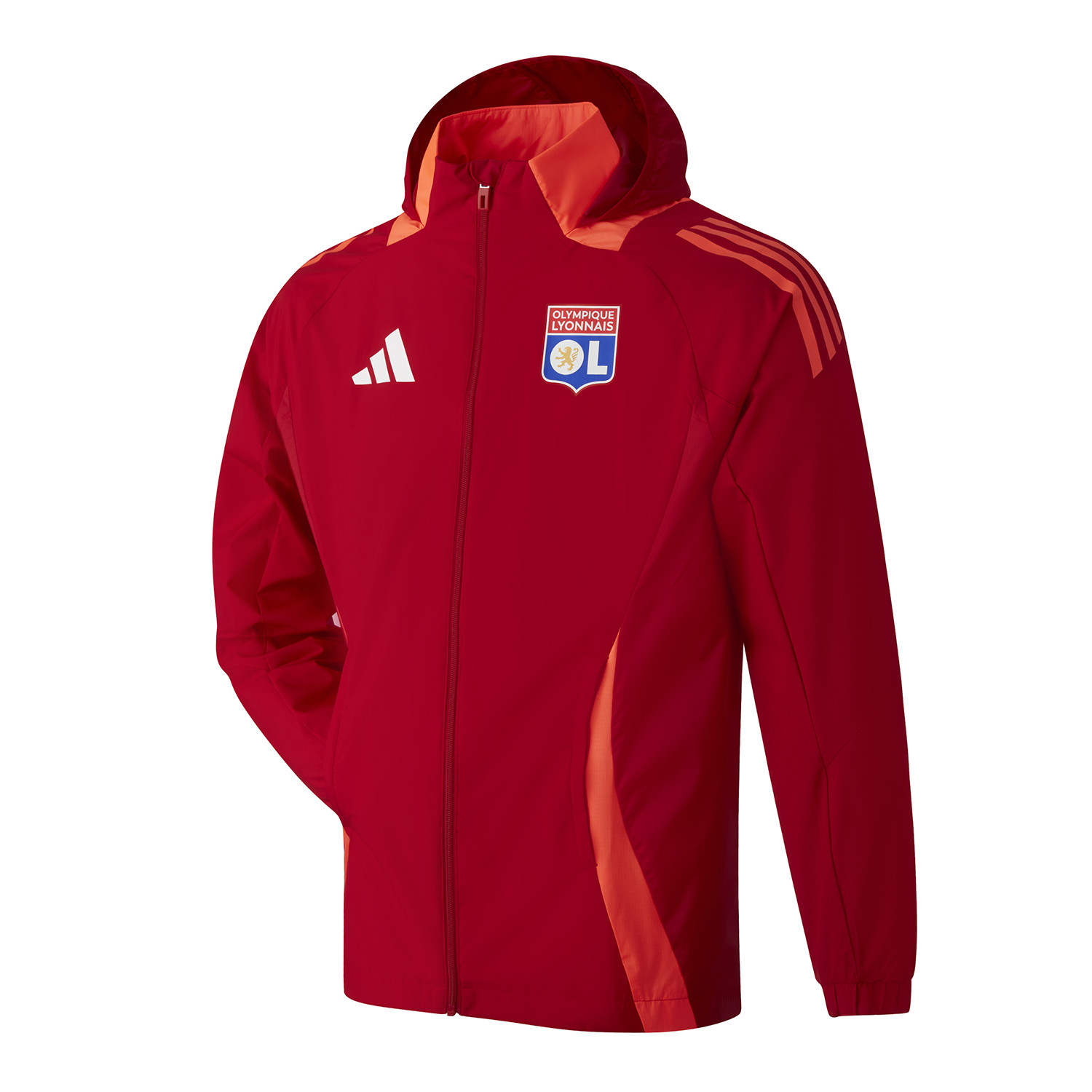Veste All Weather d'entraînement Staff Homme 24-25 - Olympique Lyonnais