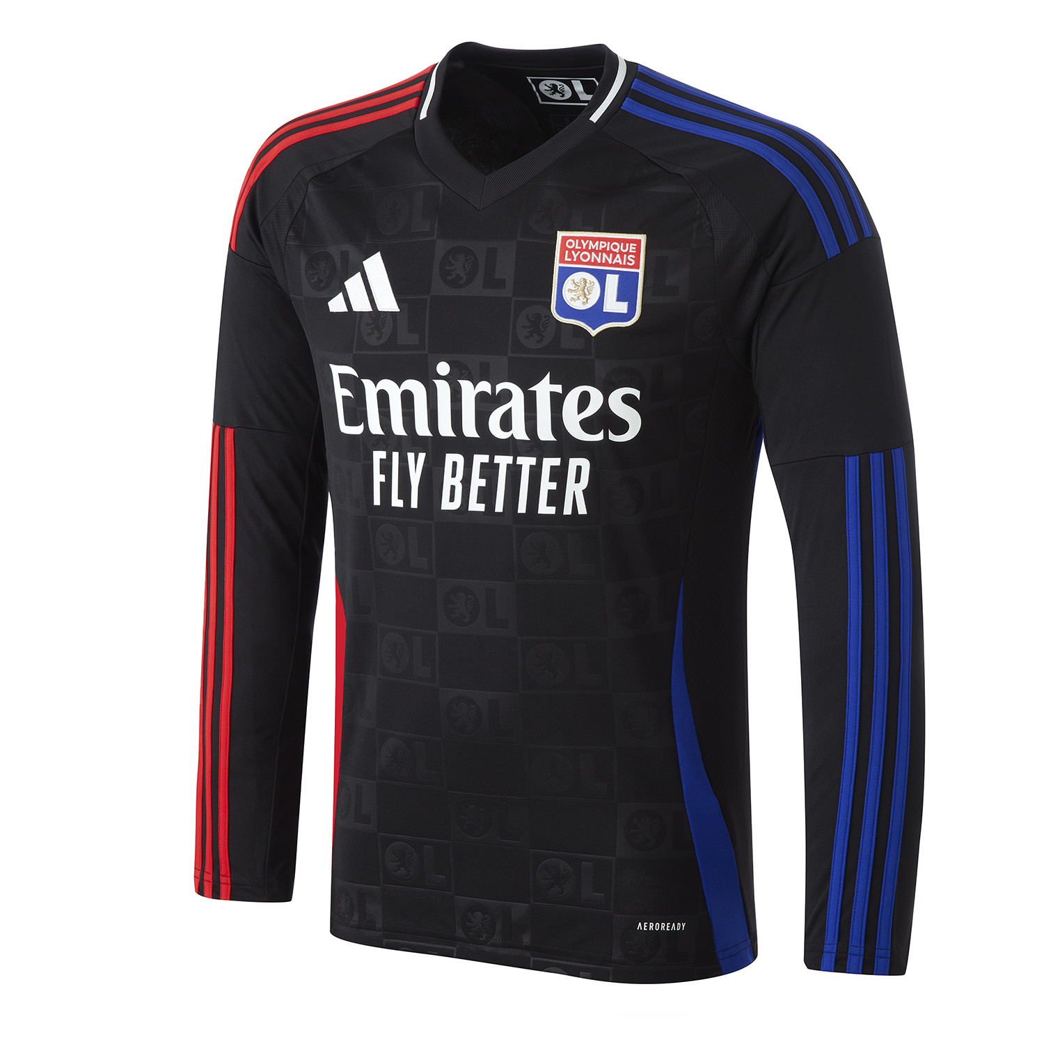 24-25 Men's Long Sleeves Away Jersey - Olympique Lyonnais