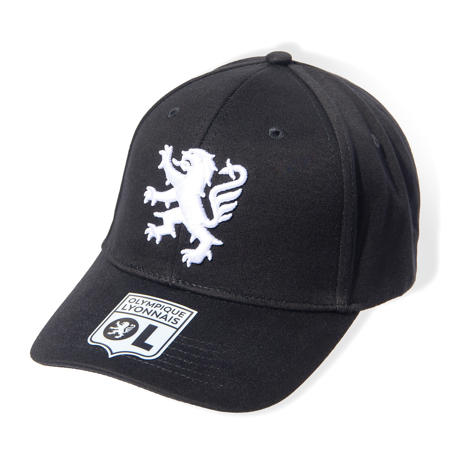 Unisex Lion Black Cap - Olympique Lyonnais