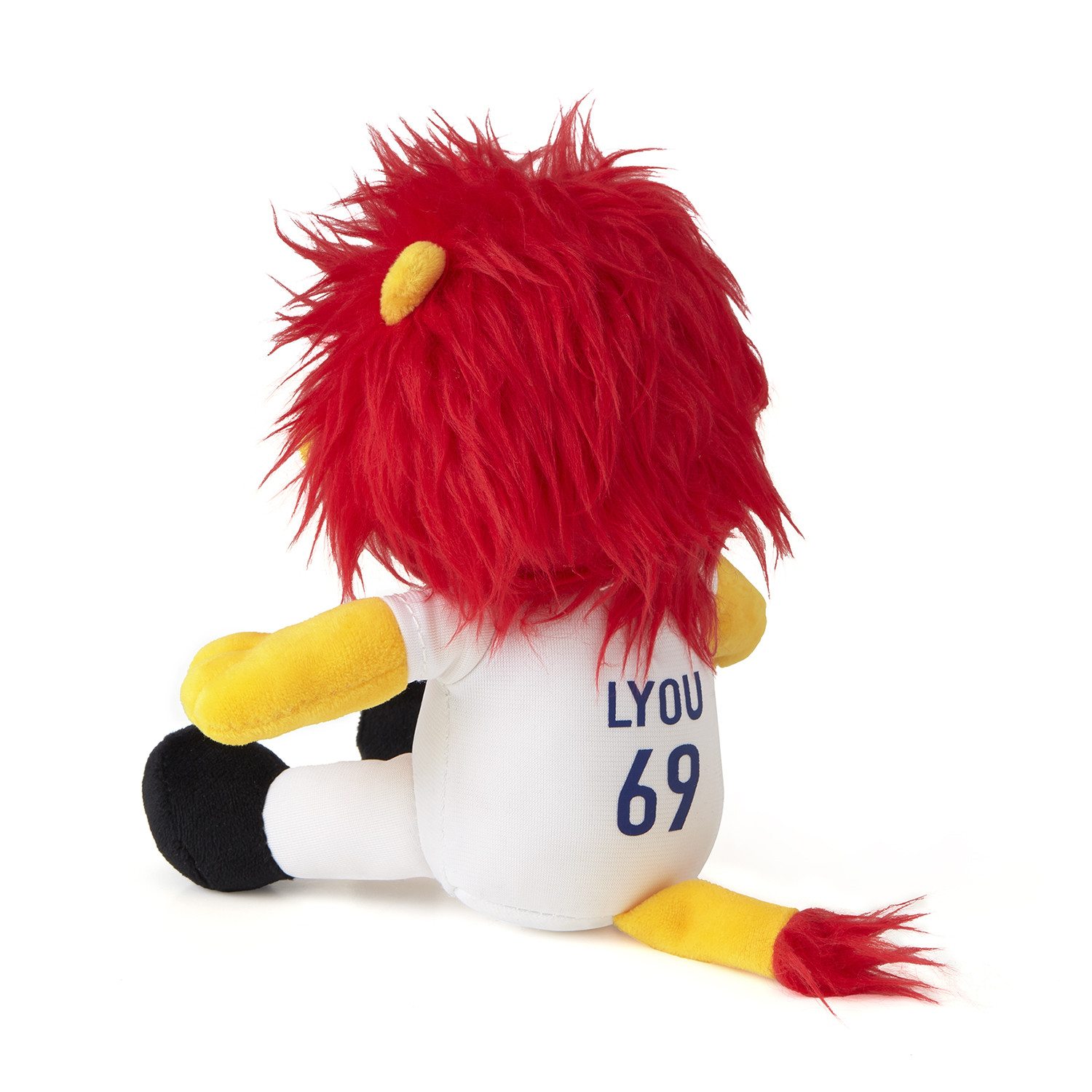 Seated LYOU OL Plush Toy - Olympique Lyonnais