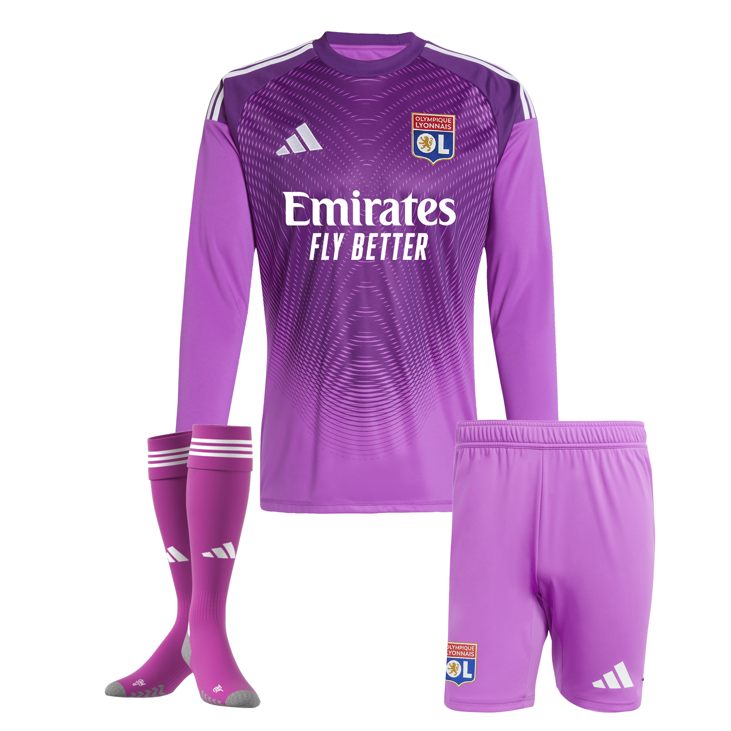 Purple Goalkeeper Jersey Men 25/26 - Olympique Lyonnais