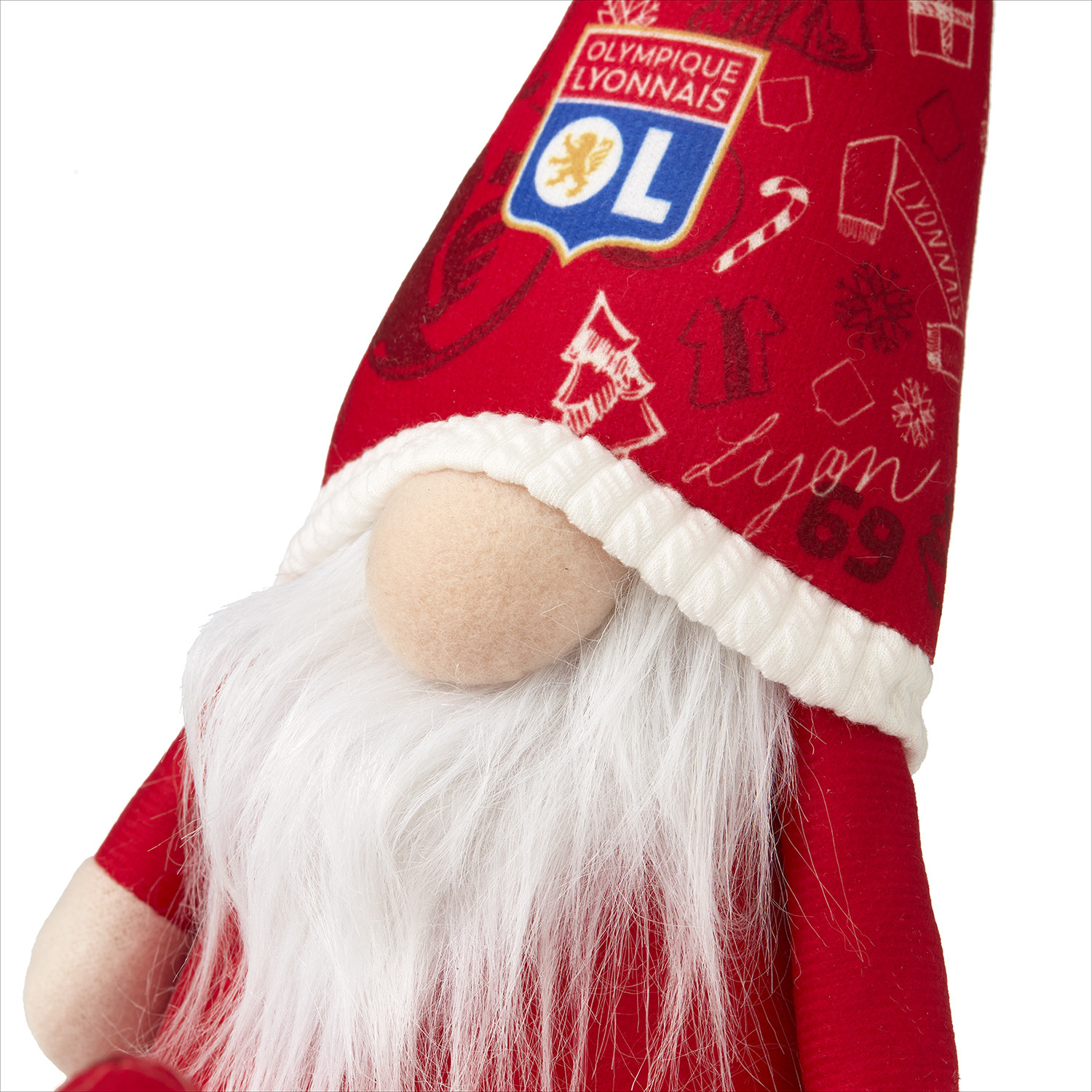 OL Christmas Gnome - Olympique Lyonnais