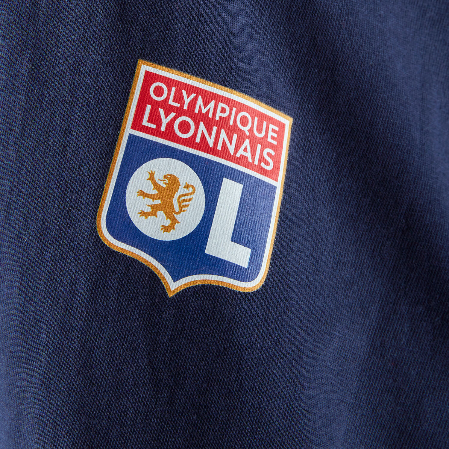 OL Squad Junior Navy Blue T-Shirt - Olympique Lyonnais