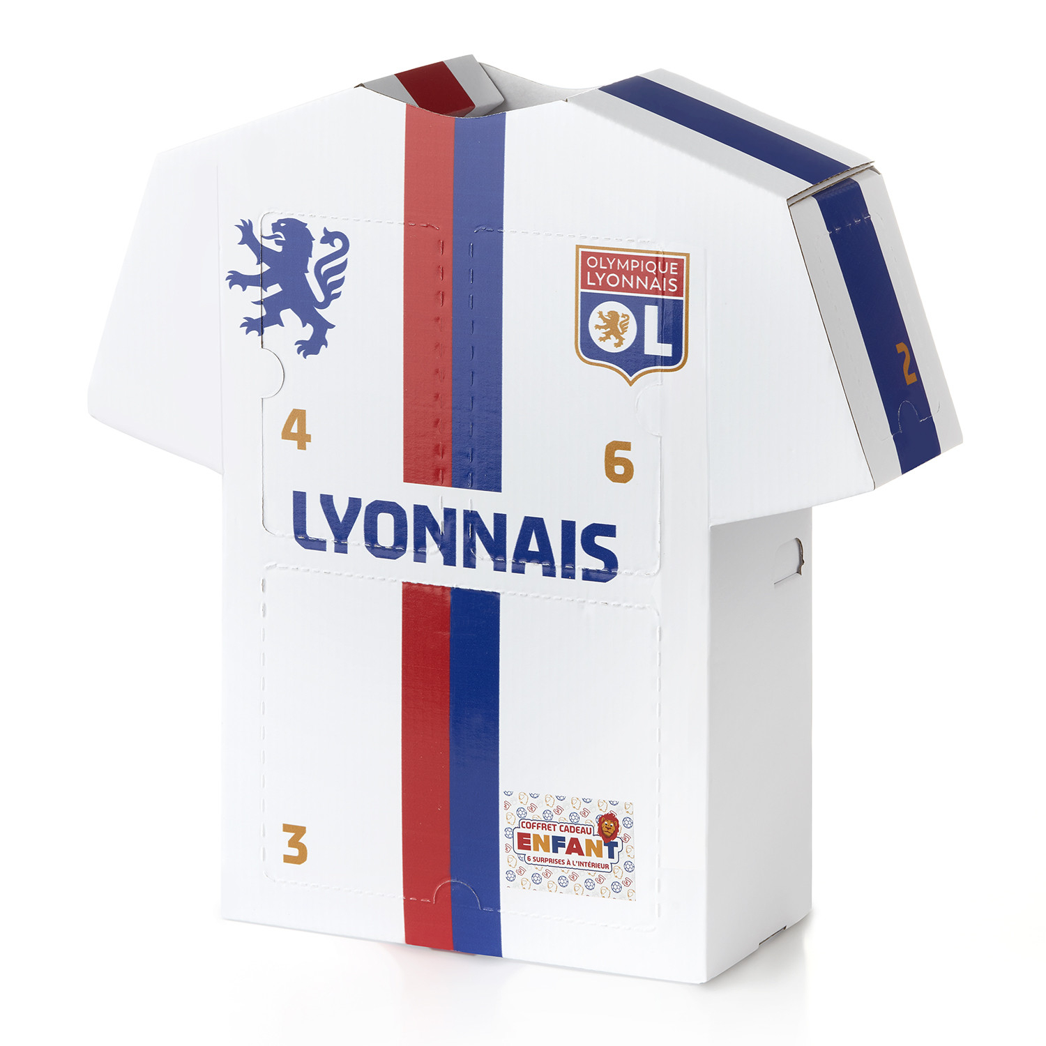 OL jersey-shaped gift box – Children - Olympique Lyonnais