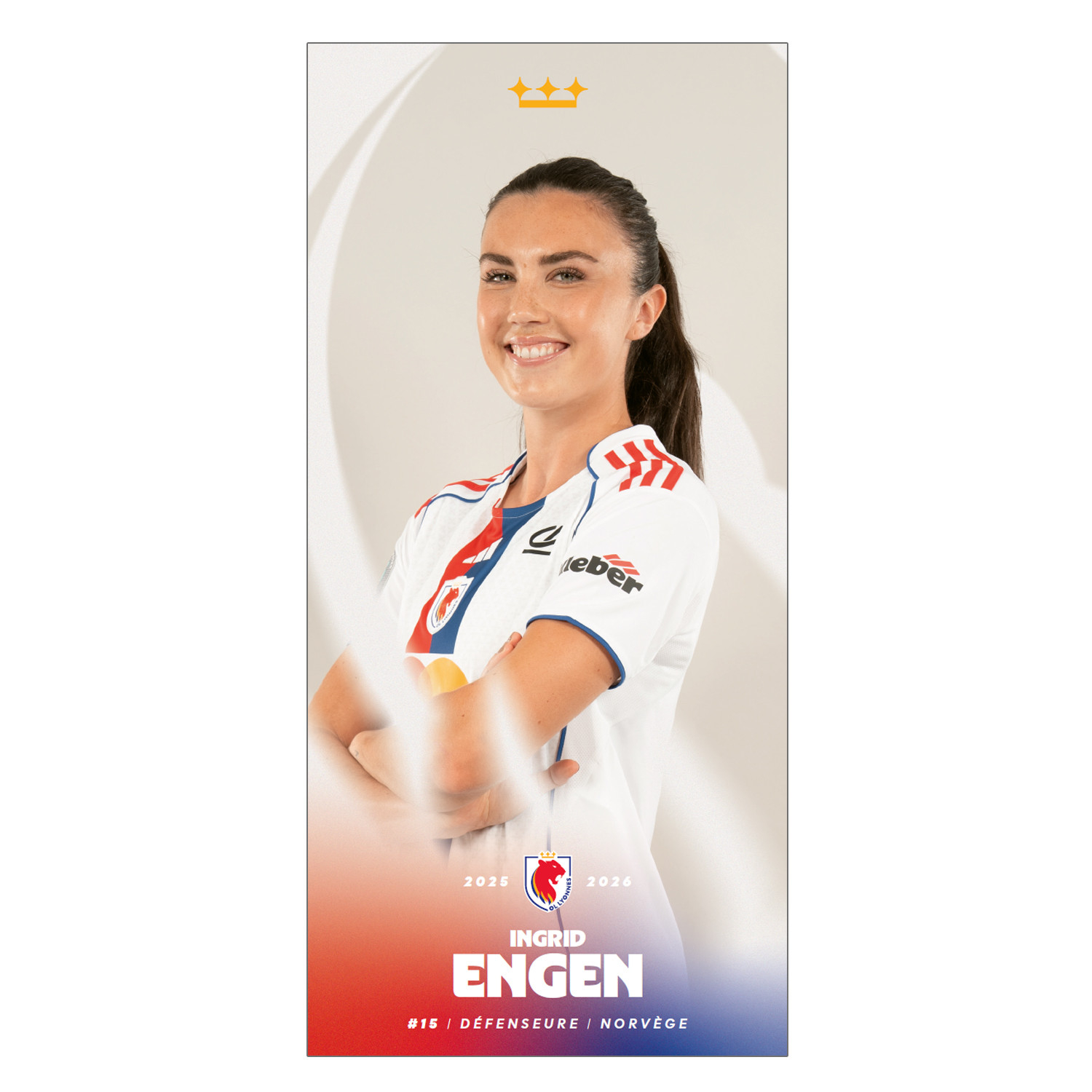 OL Lyonnes autograph card pack 25-26