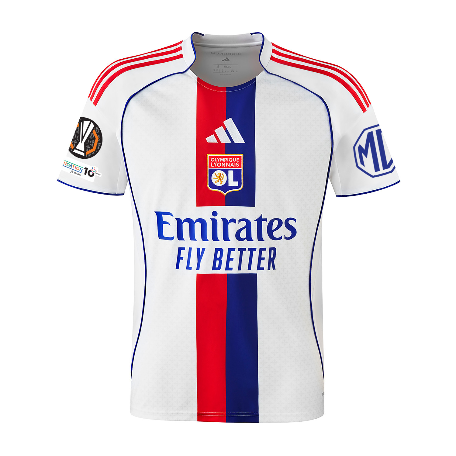 Maillot OL Endrick Domicile Europe Homme 25-26 - Olympique Lyonnais
