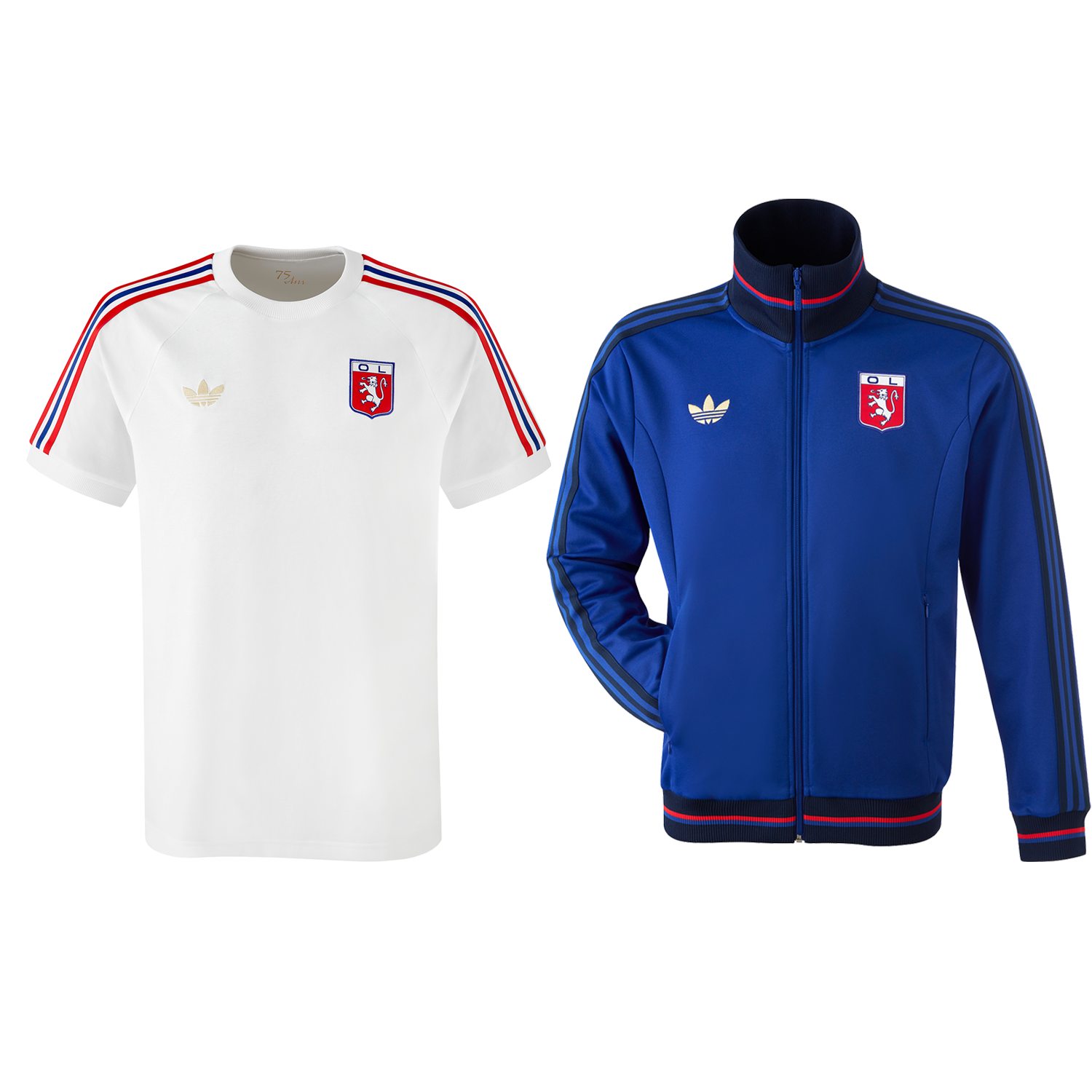 T-shirt et Veste 75 ans Homme - Olympique Lyonnais