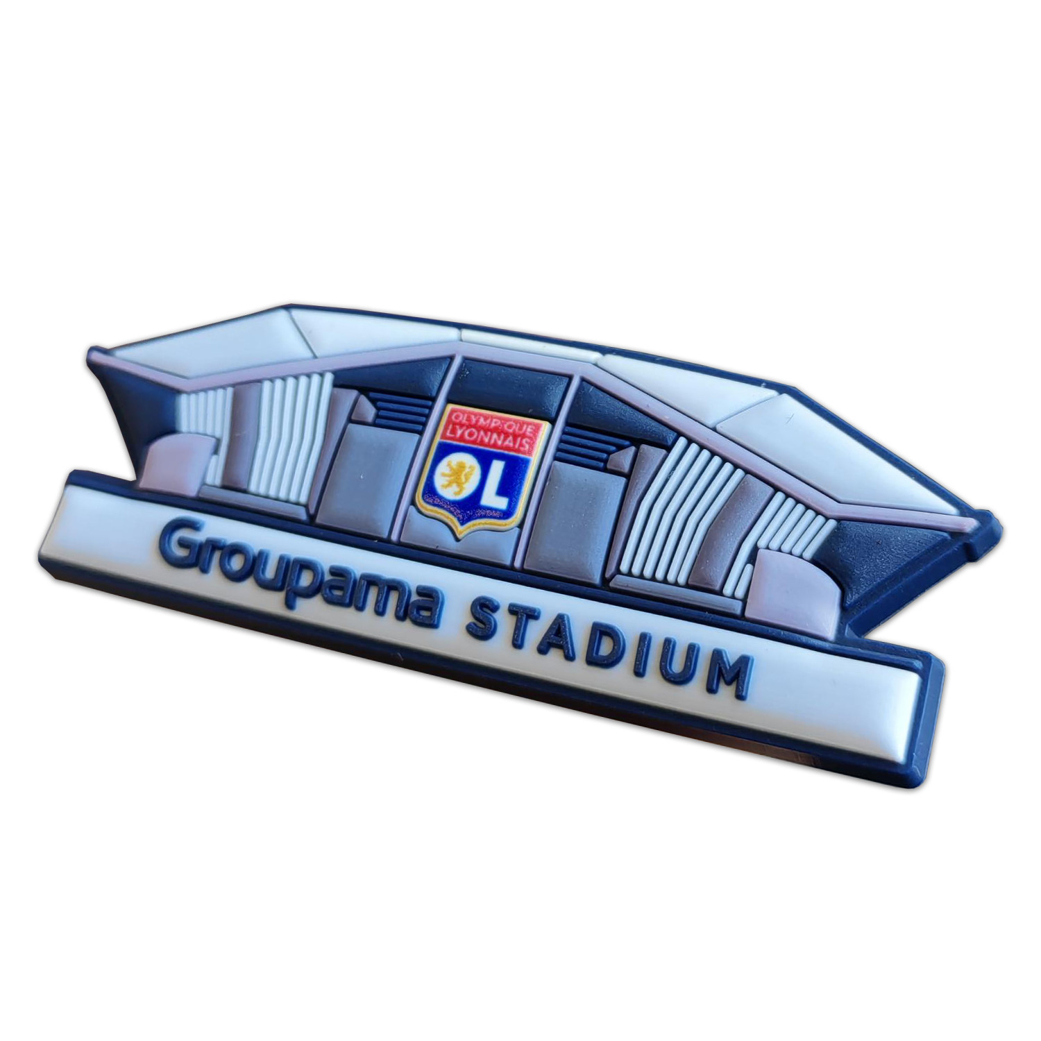 Groupama Stadium 3D magnet - Olympique Lyonnais