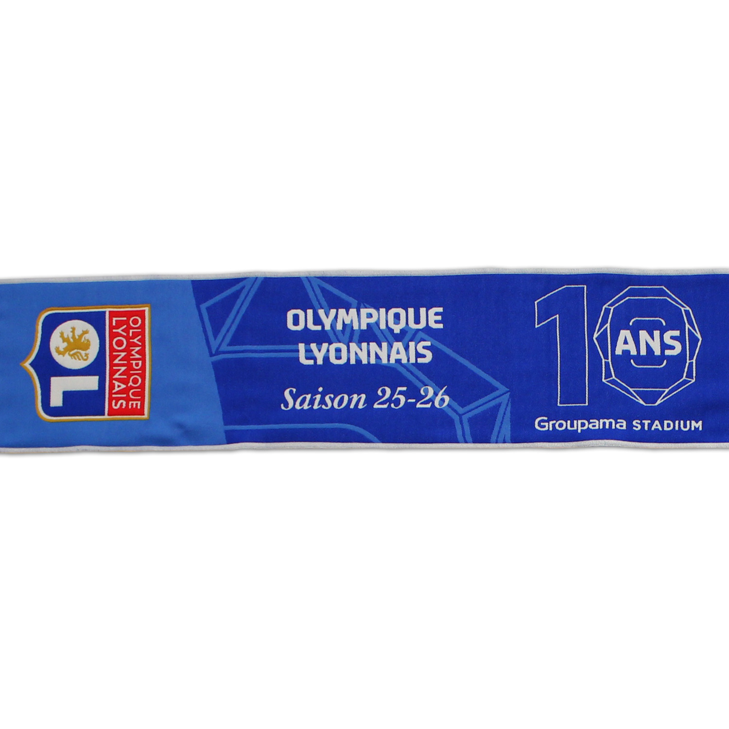OL / Stade Brestois match scarf - Groupama Stadium 10th anniversary ...