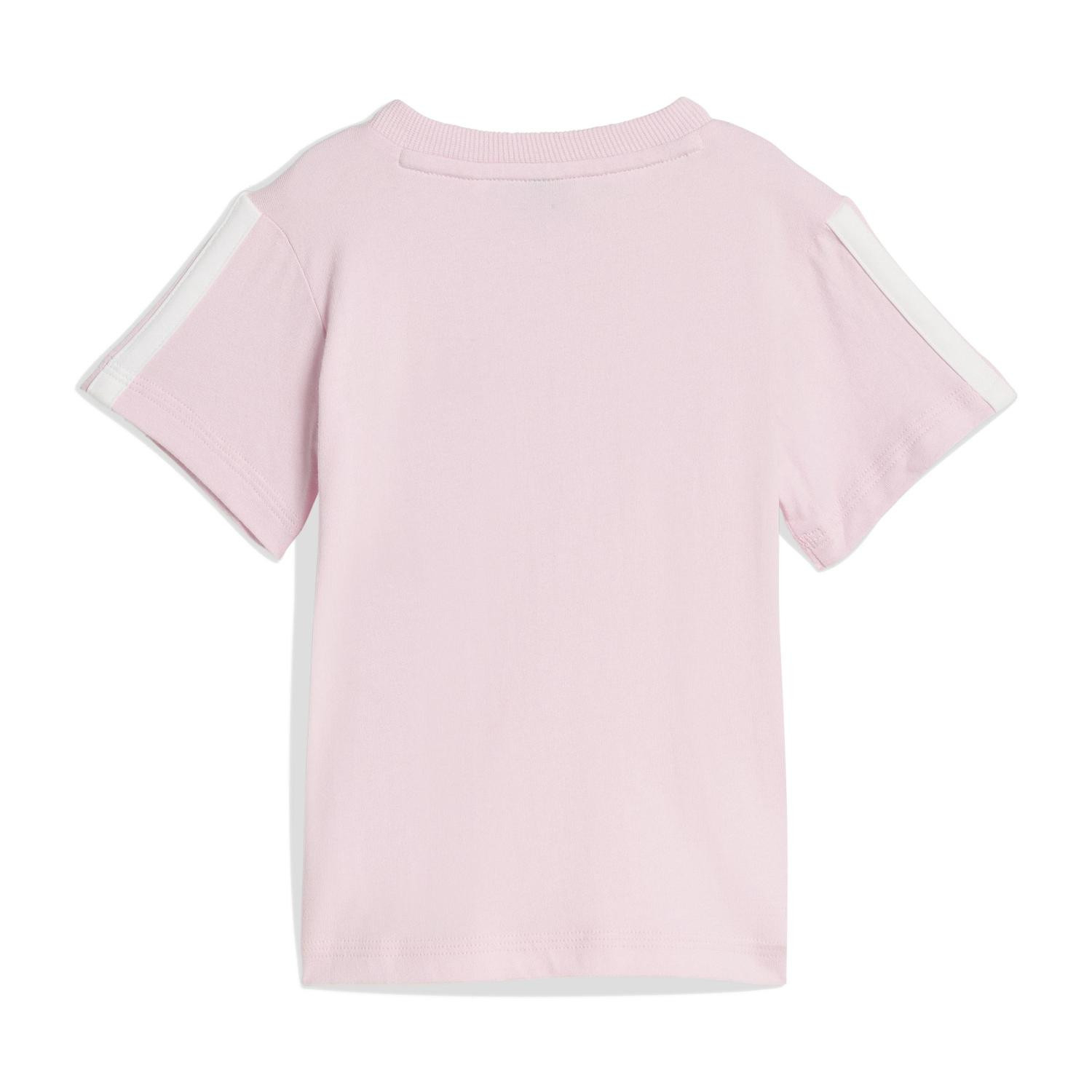 Baby Pink and Grey 3S T-Shirt and Shorts Set - Olympique Lyonnais